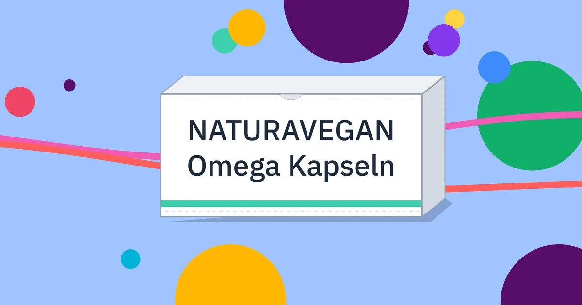 Symbolbild: Packung mit der Aufschrift NATURAVEGAN Omega Kapseln (PZN 11017268) – Verfügbarkeit und Bezug in Apotheken in Frankfurt am Main