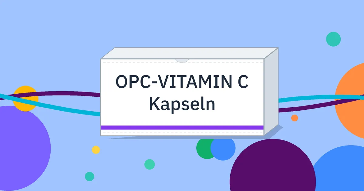 Symbolbild: Packung mit der Aufschrift OPC-VITAMIN C Kapseln (PZN 18678990) – Verfügbarkeit und Bezug in Apotheken in Frankfurt am Main