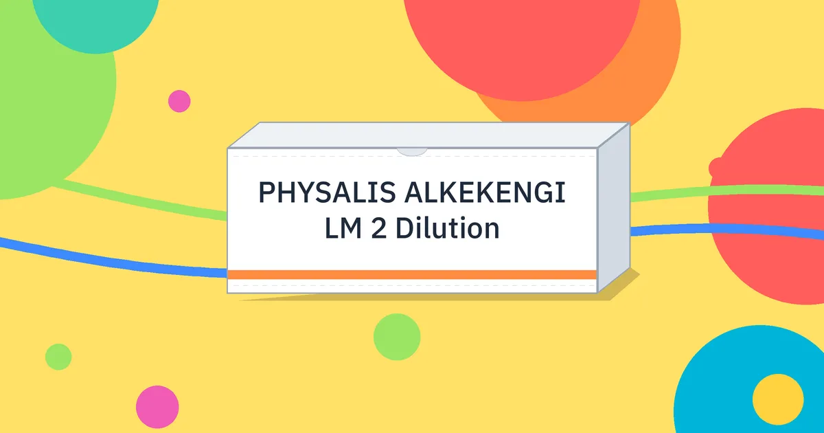 Symbolbild: Packung mit der Aufschrift PHYSALIS ALKEKENGI LM 2 Dilution (PZN 13639583) – Verfügbarkeit und Bezug in Apotheken in Frankfurt am Main