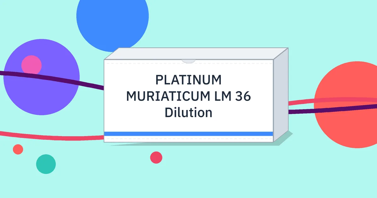 Symbolbild: Packung mit der Aufschrift PLATINUM MURIATICUM LM 36 Dilution (PZN 13648286) – Verfügbarkeit und Bezug in Apotheken in Frankfurt am Main