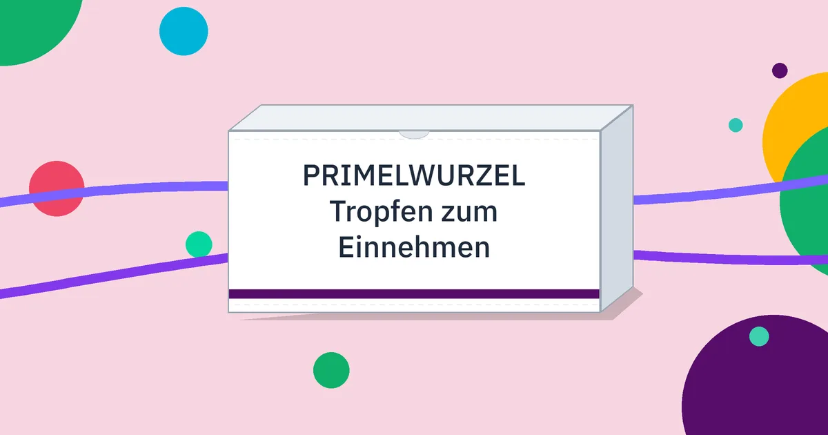 Symbolbild: Packung mit der Aufschrift PRIMELWURZEL Tropfen zum Einnehmen (PZN 11867245) – Verfügbarkeit und Bezug in Apotheken in Frankfurt am Main