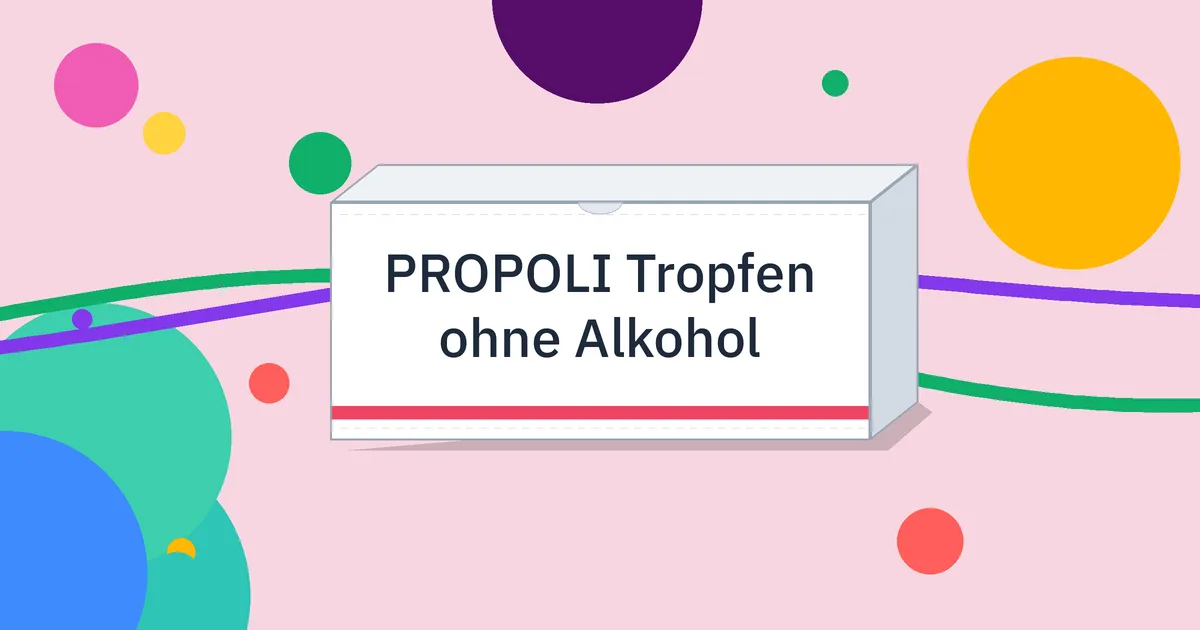 Symbolbild: Packung mit der Aufschrift PROPOLI Tropfen ohne Alkohol (PZN 07363740) – Verfügbarkeit und Bezug in Apotheken in Frankfurt am Main