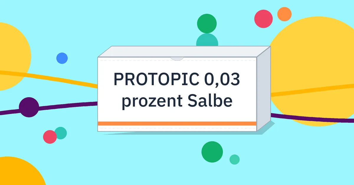Symbolbild: Packung mit der Aufschrift PROTOPIC 0,03 prozent Salbe (PZN 01992699) – Verfügbarkeit und Bezug in Apotheken in Frankfurt am Main