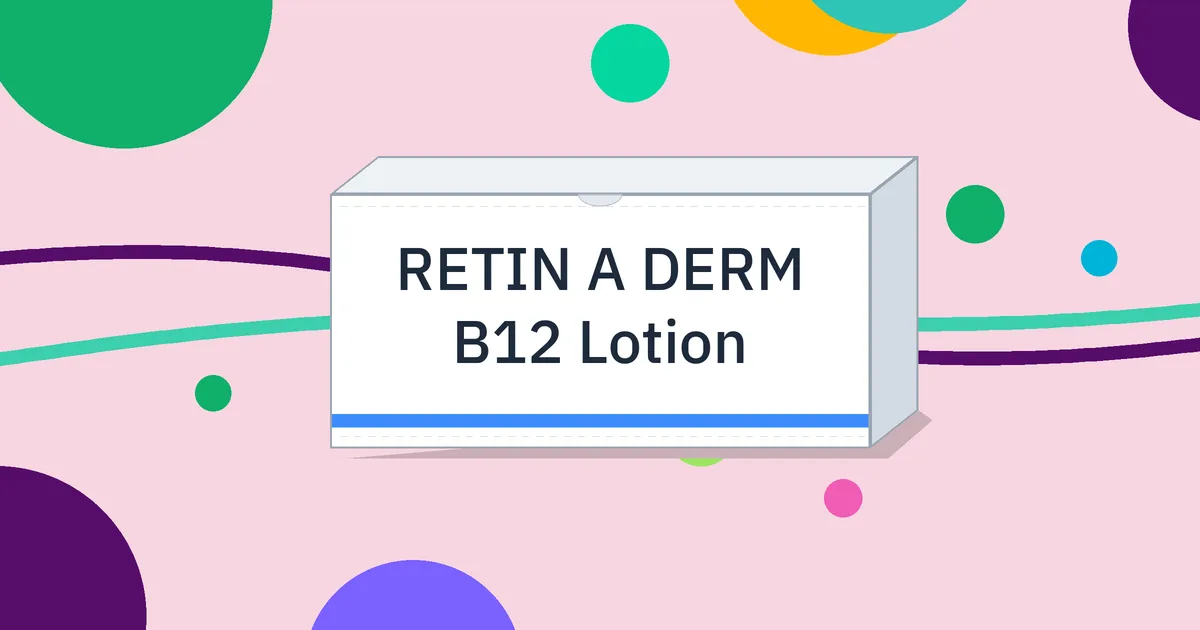 Symbolbild: Packung mit der Aufschrift RETIN A DERM B12 Lotion (PZN 07687738) – Verfügbarkeit und Bezug in Apotheken in Frankfurt am Main