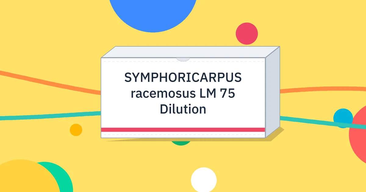 Symbolbild: Packung mit der Aufschrift SYMPHORICARPUS racemosus LM 75 Dilution (PZN 13211520) – Verfügbarkeit und Bezug in Apotheken in Frankfurt am Main