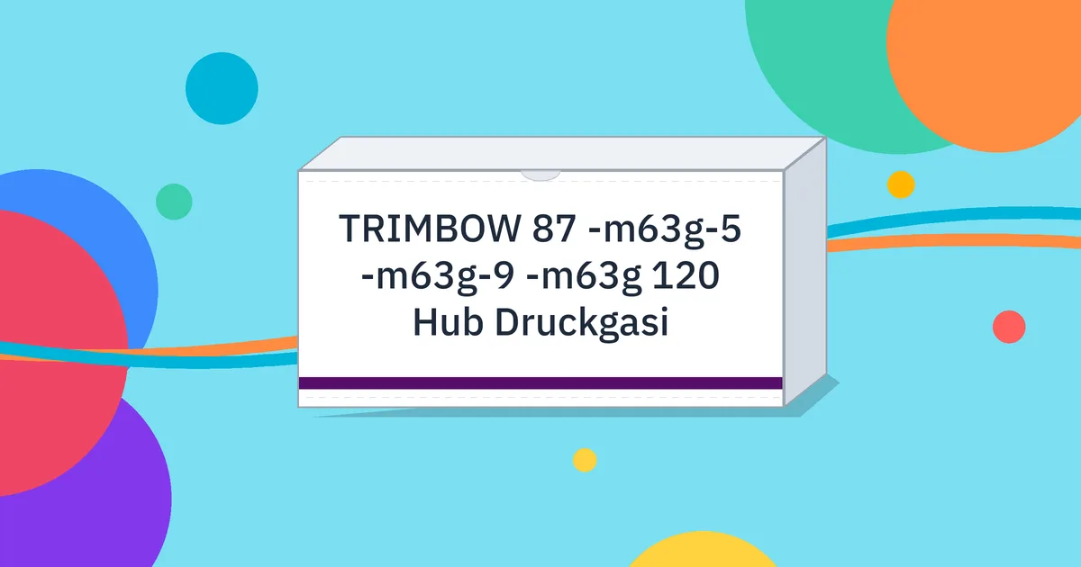 Symbolbild: Packung mit der Aufschrift TRIMBOW 87 -m63g-5 -m63g-9 -m63g 120 Hub Druckgasi (PZN 19251006) – Verfügbarkeit und Bezug in Apotheken in Frankfurt am Main