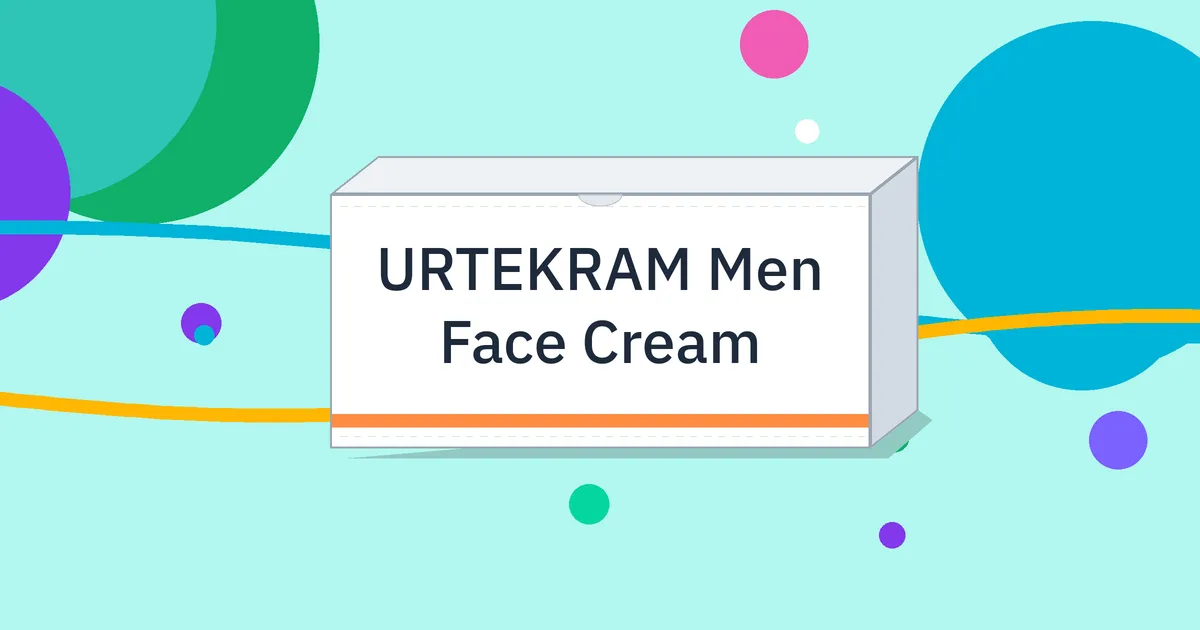 Symbolbild: Packung mit der Aufschrift URTEKRAM Men Face Cream (PZN 18820790) – Verfügbarkeit und Bezug in Apotheken in Frankfurt am Main