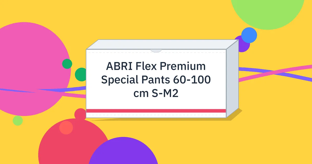 Symbolbild: Packung mit der Aufschrift ABRI Flex Premium Special Pants 60-100 cm S-M2 (PZN 10218734) – Verfügbarkeit und Bezug in Apotheken in Frankfurt am Main