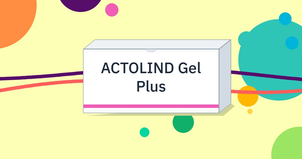 Symbolbild: Packung mit der Aufschrift ACTOLIND Gel Plus (PZN 17586978) – Verfügbarkeit und Bezug in Apotheken in Frankfurt am Main