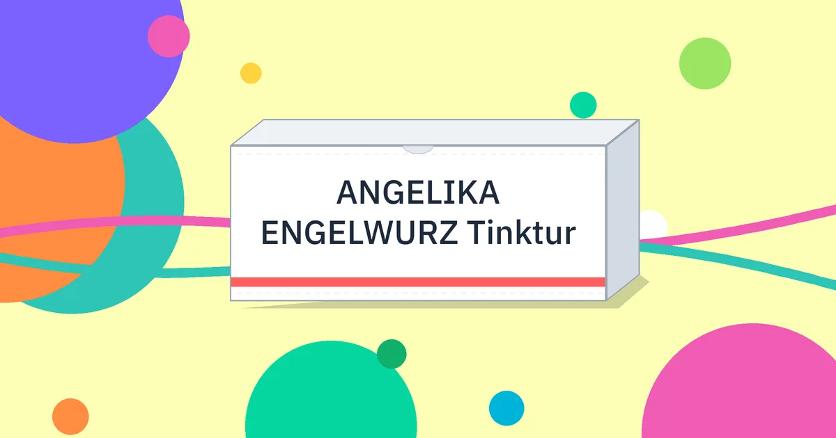 Symbolbild: Packung mit der Aufschrift ANGELIKA ENGELWURZ Tinktur (PZN 18215764) – Verfügbarkeit und Bezug in Apotheken in Frankfurt am Main