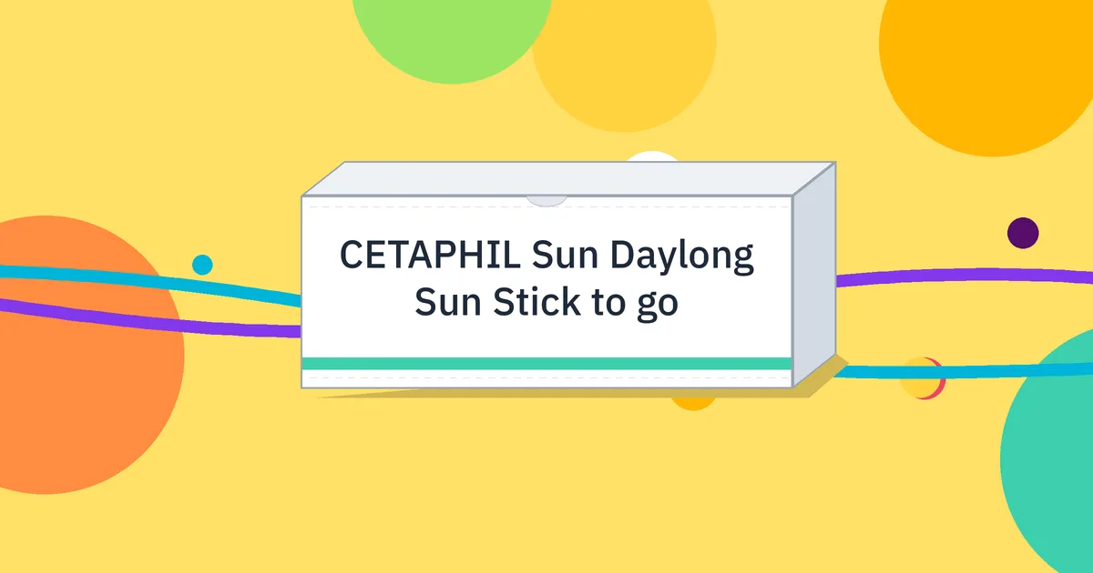 Symbolbild: Packung mit der Aufschrift CETAPHIL Sun Daylong Sun Stick to go (PZN 16060205) – Verfügbarkeit und Bezug in Apotheken in Frankfurt am Main