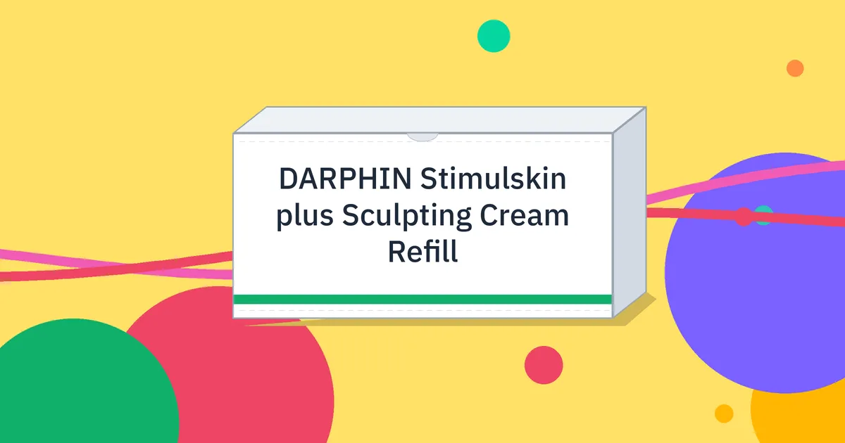 Symbolbild: Packung mit der Aufschrift DARPHIN Stimulskin plus Sculpting Cream Refill (PZN 19923138) – Verfügbarkeit und Bezug in Apotheken in Frankfurt am Main