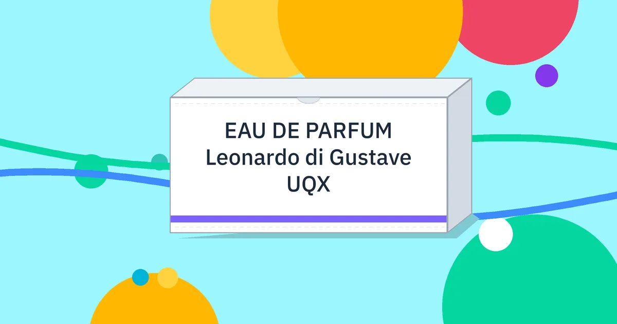 Symbolbild: Packung mit der Aufschrift EAU DE PARFUM Leonardo di Gustave UQX (PZN 01298243) – Verfügbarkeit und Bezug in Apotheken in Frankfurt am Main