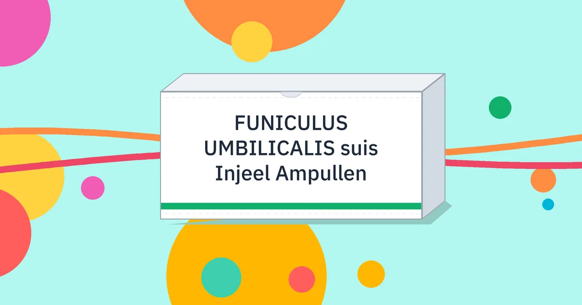 Symbolbild: Packung mit der Aufschrift FUNICULUS UMBILICALIS suis Injeel Ampullen (PZN 00401673) – Verfügbarkeit und Bezug in Apotheken in Frankfurt am Main