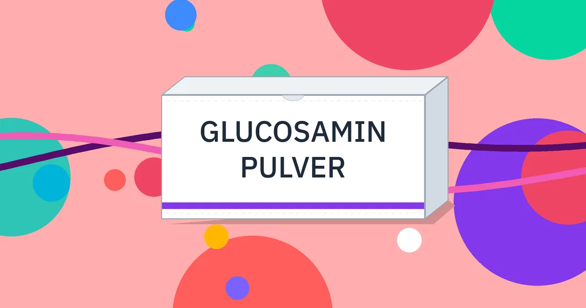 Symbolbild: Packung mit der Aufschrift GLUCOSAMIN PULVER (PZN 10230971) – Verfügbarkeit und Bezug in Apotheken in Frankfurt am Main