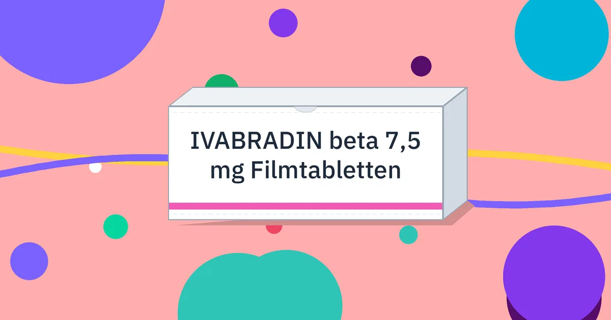 Symbolbild: Packung mit der Aufschrift IVABRADIN beta 7,5 mg Filmtabletten (PZN 05378039) – Verfügbarkeit und Bezug in Apotheken in Frankfurt am Main