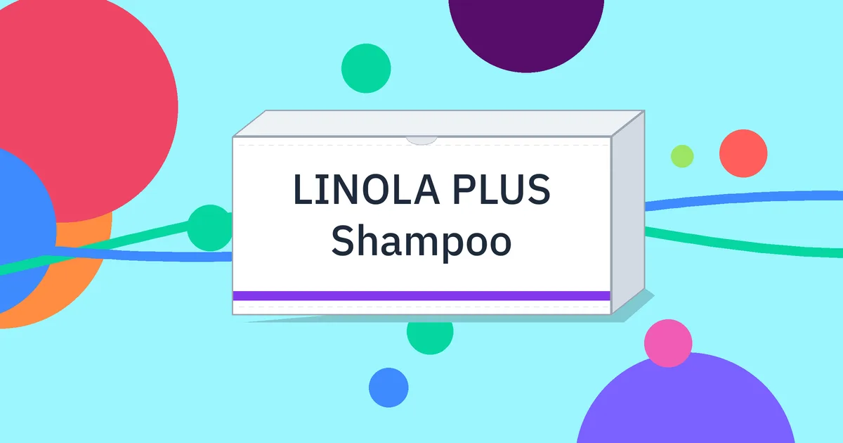 Symbolbild: Packung mit der Aufschrift LINOLA PLUS Shampoo (PZN 14318823) – Verfügbarkeit und Bezug in Apotheken in Frankfurt am Main