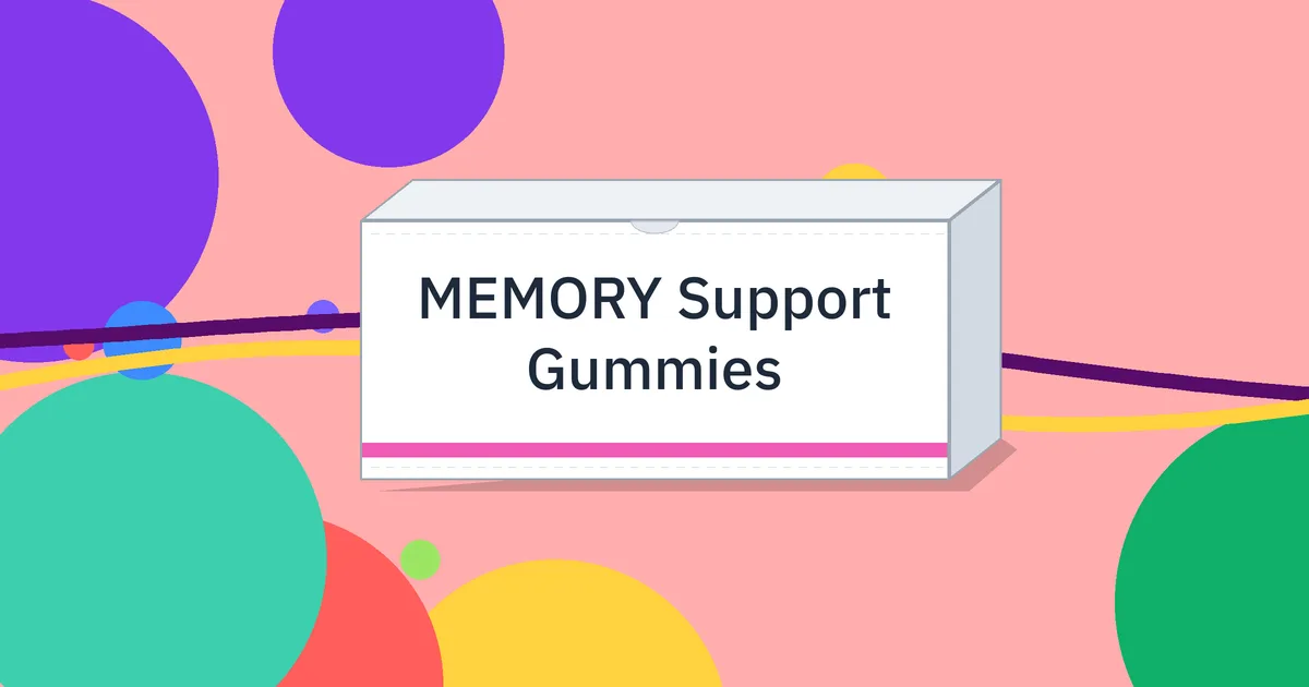 Symbolbild: Packung mit der Aufschrift MEMORY Support Gummies (PZN 20409079) – Verfügbarkeit und Bezug in Apotheken in Frankfurt am Main