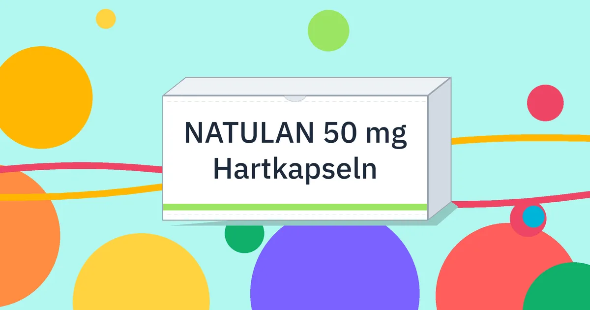 Symbolbild: Packung mit der Aufschrift NATULAN 50 mg Hartkapseln (PZN 06818670) – Verfügbarkeit und Bezug in Apotheken in Frankfurt am Main