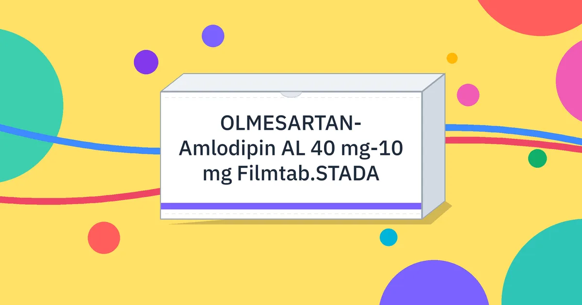 Symbolbild: Packung mit der Aufschrift OLMESARTAN-Amlodipin AL 40 mg-10 mg Filmtab.STADA (PZN 19818766) – Verfügbarkeit und Bezug in Apotheken in Frankfurt am Main