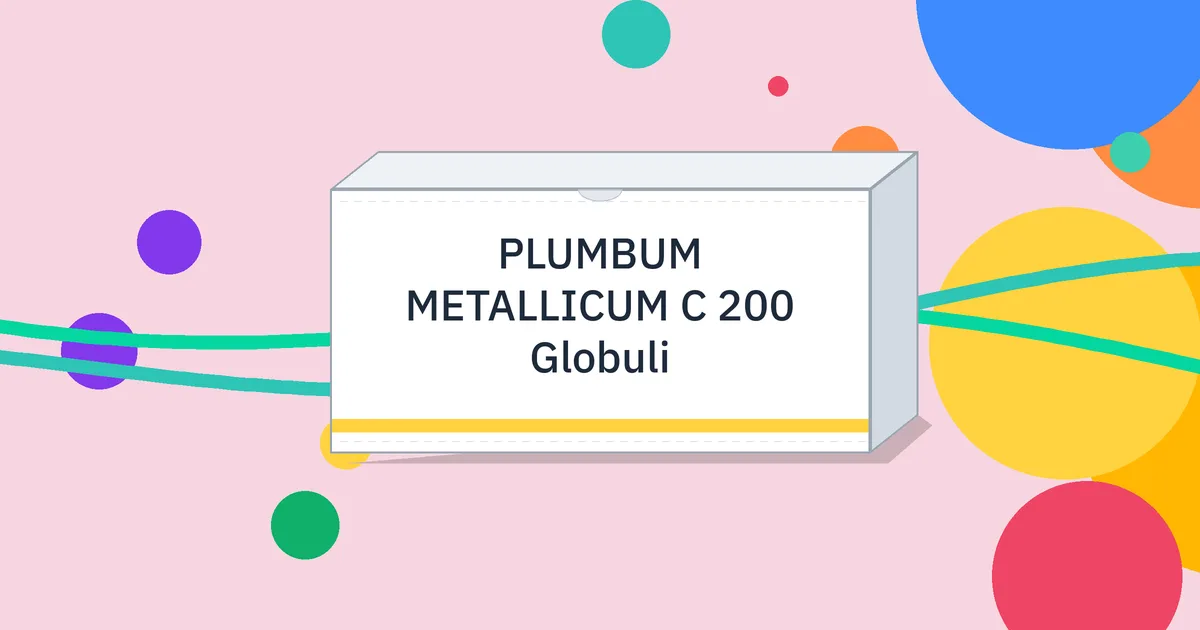 Symbolbild: Packung mit der Aufschrift PLUMBUM METALLICUM C 200 Globuli (PZN 04232486) – Verfügbarkeit und Bezug in Apotheken in Frankfurt am Main