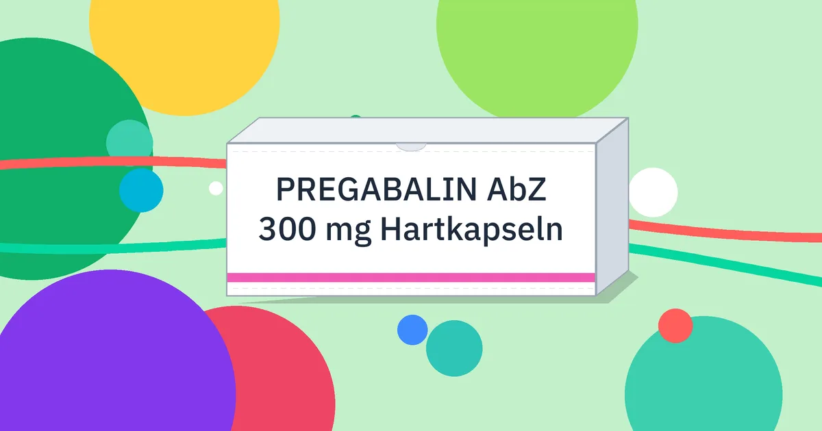 Symbolbild: Packung mit der Aufschrift PREGABALIN AbZ 300 mg Hartkapseln (PZN 10327156) – Verfügbarkeit und Bezug in Apotheken in Frankfurt am Main