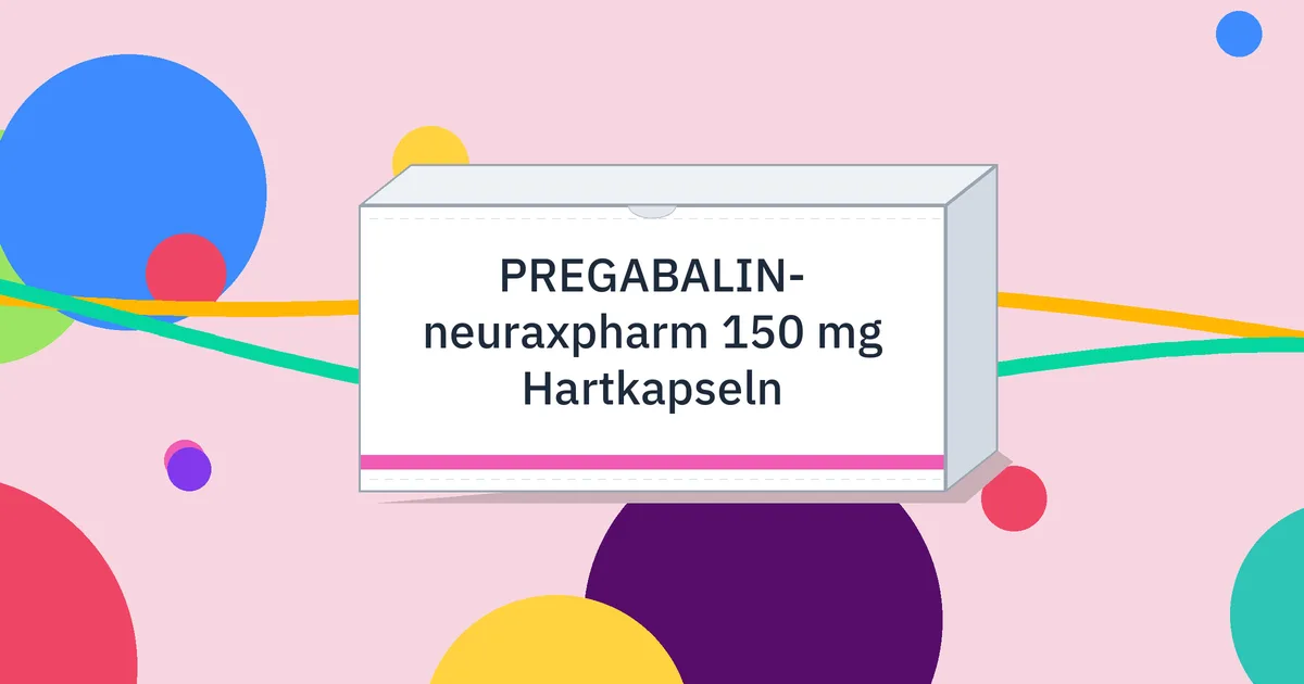 Symbolbild: Packung mit der Aufschrift PREGABALIN-neuraxpharm 150 mg Hartkapseln (PZN 11031469) – Verfügbarkeit und Bezug in Apotheken in Frankfurt am Main