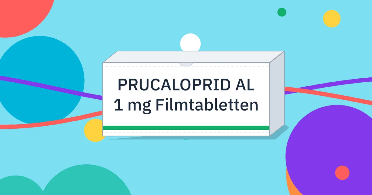 Symbolbild: Packung mit der Aufschrift PRUCALOPRID AL 1 mg Filmtabletten (PZN 18169917) – Verfügbarkeit und Bezug in Apotheken in Frankfurt am Main