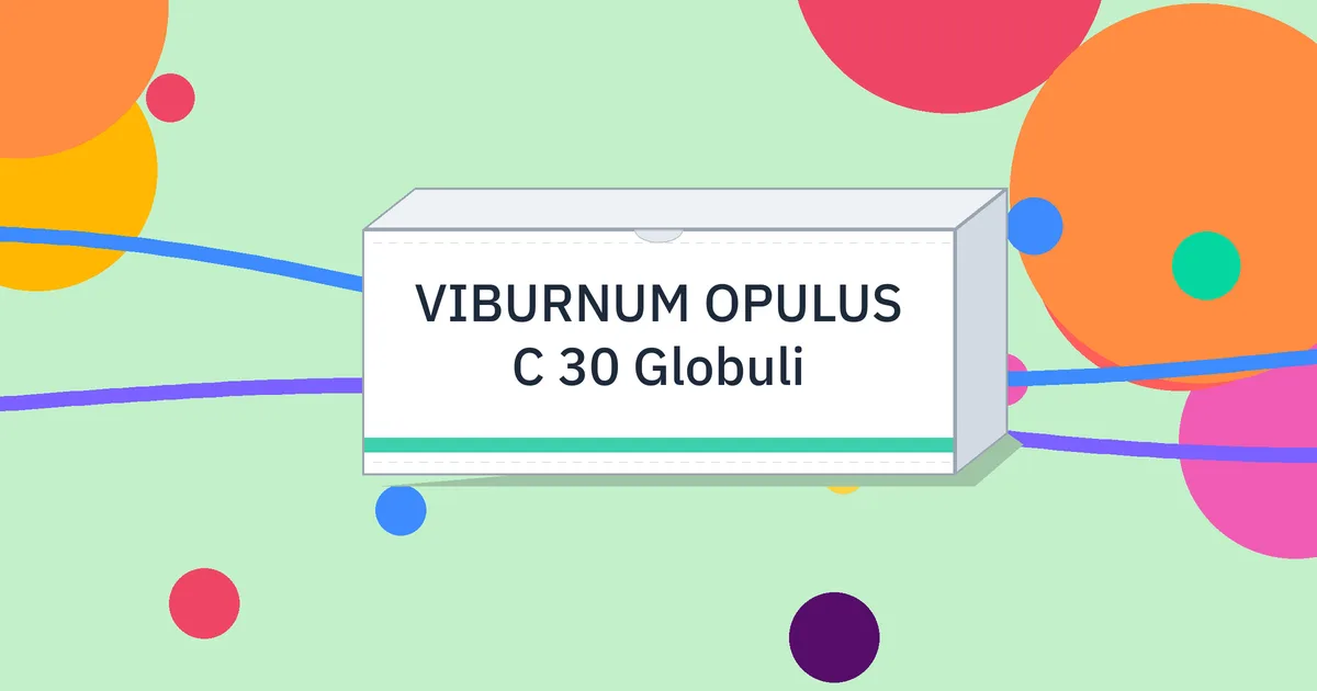 Symbolbild: Packung mit der Aufschrift VIBURNUM OPULUS C 30 Globuli (PZN 07183328) – Verfügbarkeit und Bezug in Apotheken in Frankfurt am Main