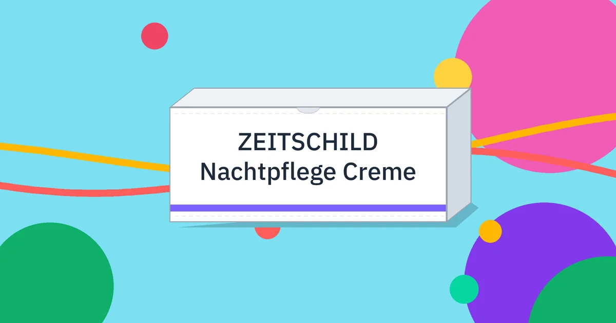 Symbolbild: Packung mit der Aufschrift ZEITSCHILD Nachtpflege Creme (PZN 20864381) – Verfügbarkeit und Bezug in Apotheken in Frankfurt am Main