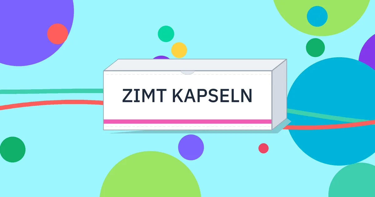 Symbolbild: Packung mit der Aufschrift ZIMT KAPSELN (PZN 03833953) – Verfügbarkeit und Bezug in Apotheken in Frankfurt am Main