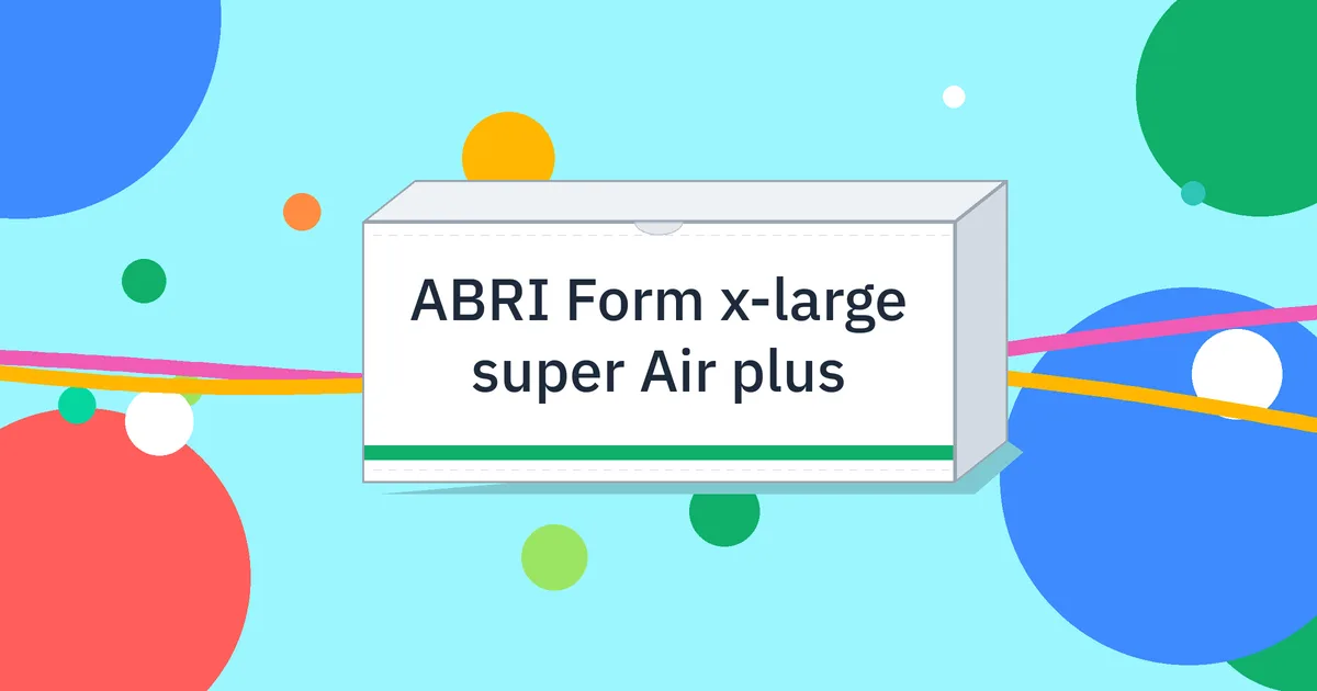 Symbolbild: Packung mit der Aufschrift ABRI Form x-large super Air plus (PZN 04608069) – Verfügbarkeit und Bezug in Apotheken in Frankfurt am Main