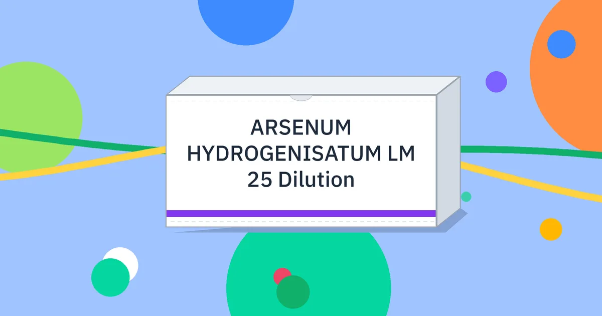 Symbolbild: Packung mit der Aufschrift ARSENUM HYDROGENISATUM LM 25 Dilution (PZN 12778590) – Verfügbarkeit und Bezug in Apotheken in Frankfurt am Main