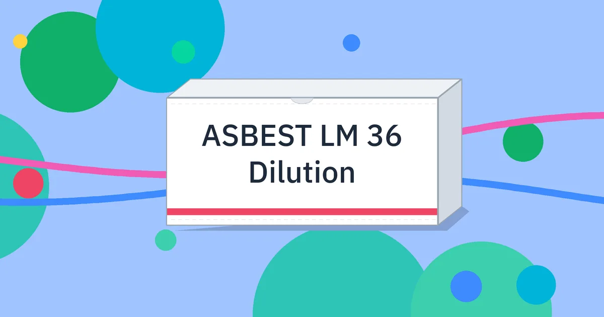 Symbolbild: Packung mit der Aufschrift ASBEST LM 36 Dilution (PZN 13398725) – Verfügbarkeit und Bezug in Apotheken in Frankfurt am Main