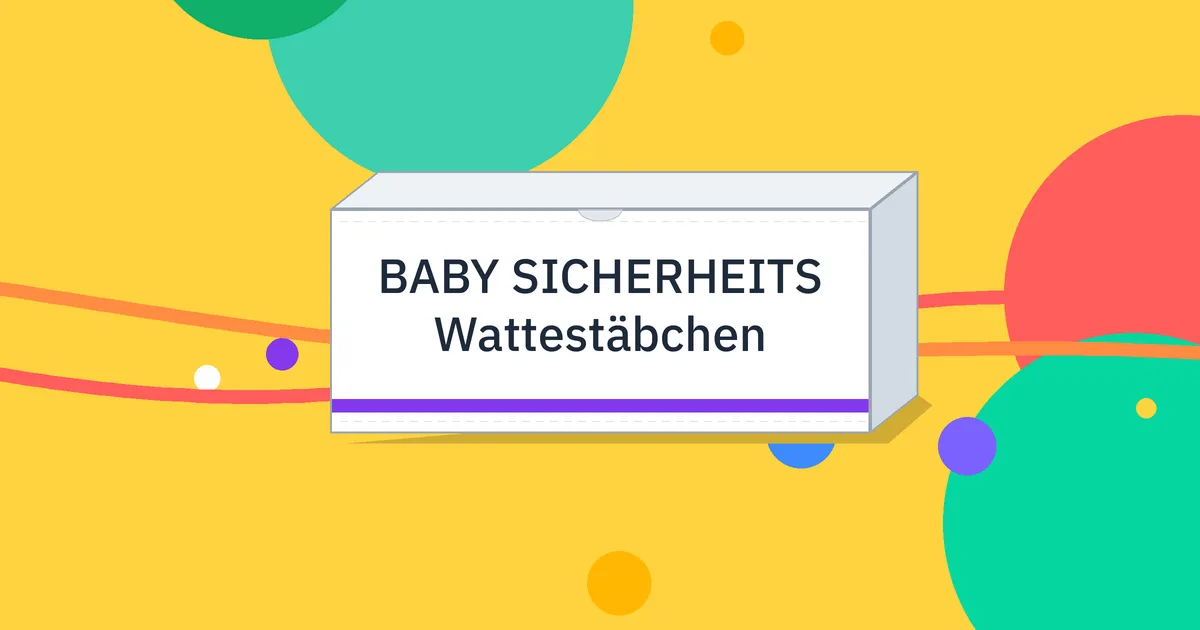 Symbolbild: Packung mit der Aufschrift BABY SICHERHEITS Wattestäbchen (PZN 12360643) – Verfügbarkeit und Bezug in Apotheken in Frankfurt am Main