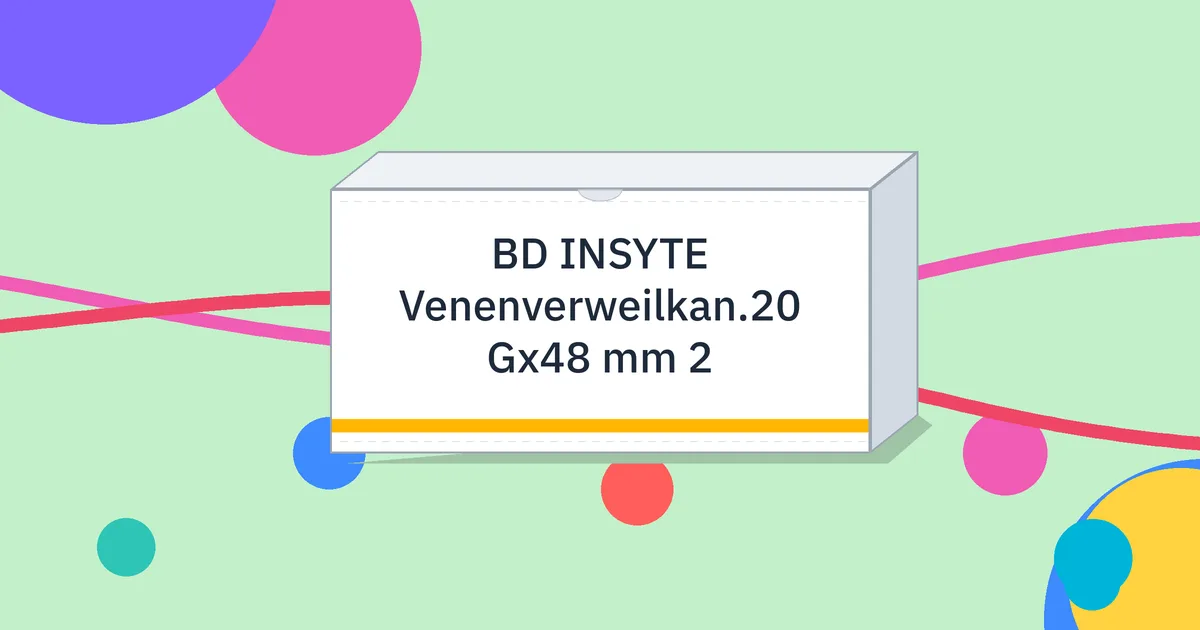 Symbolbild: Packung mit der Aufschrift BD INSYTE Venenverweilkan.20 Gx48 mm 2 (PZN 07546328) – Verfügbarkeit und Bezug in Apotheken in Frankfurt am Main