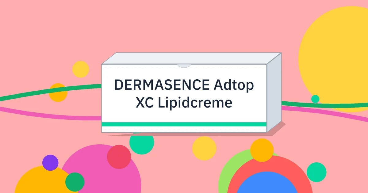 Symbolbild: Packung mit der Aufschrift DERMASENCE Adtop XC Lipidcreme (PZN 19392333) – Verfügbarkeit und Bezug in Apotheken in Frankfurt am Main