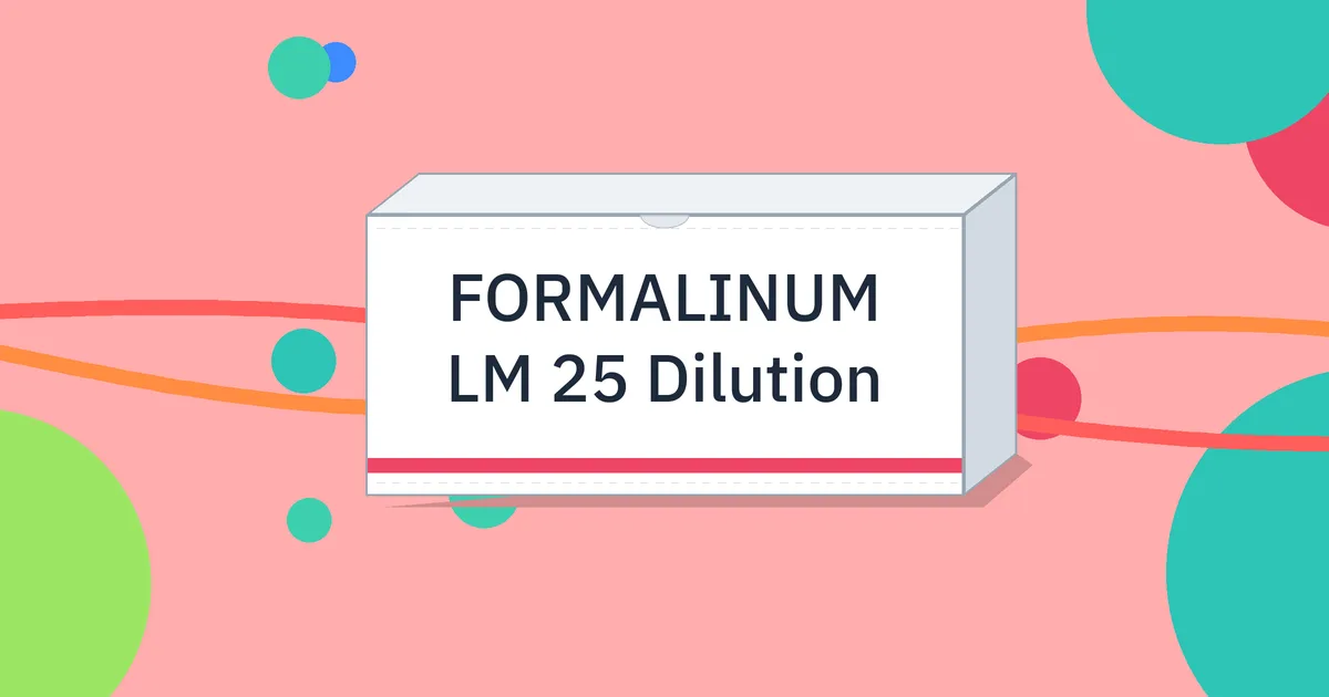 Symbolbild: Packung mit der Aufschrift FORMALINUM LM 25 Dilution (PZN 12873733) – Verfügbarkeit und Bezug in Apotheken in Frankfurt am Main