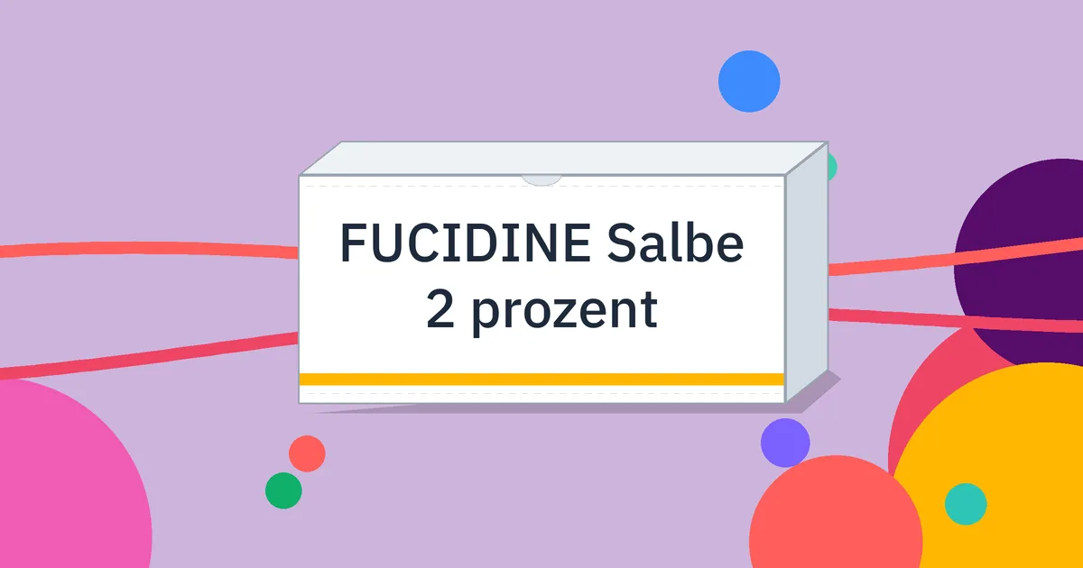 Symbolbild: Packung mit der Aufschrift FUCIDINE Salbe 2 prozent (PZN 07393178) – Verfügbarkeit und Bezug in Apotheken in Frankfurt am Main