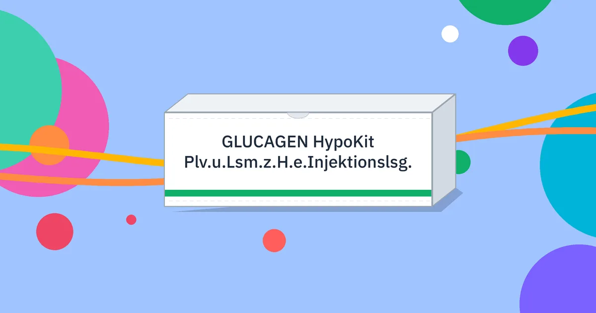 Symbolbild: Packung mit der Aufschrift GLUCAGEN HypoKit Plv.u.Lsm.z.H.e.Injektionslsg. (PZN 10229040) – Verfügbarkeit und Bezug in Apotheken in Frankfurt am Main