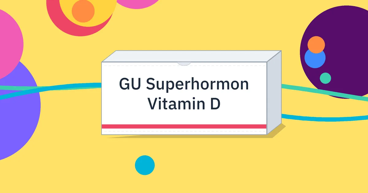 Symbolbild: Packung mit der Aufschrift GU Superhormon Vitamin D (PZN 17963665) – Verfügbarkeit und Bezug in Apotheken in Frankfurt am Main