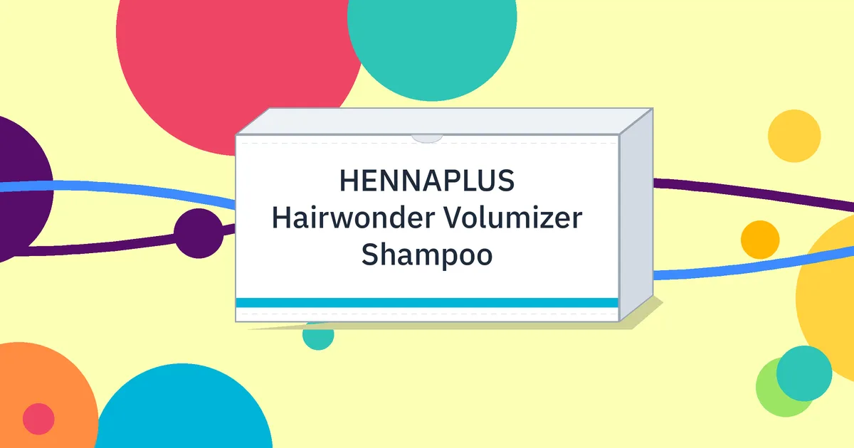 Symbolbild: Packung mit der Aufschrift HENNAPLUS Hairwonder Volumizer Shampoo (PZN 08775568) – Verfügbarkeit und Bezug in Apotheken in Frankfurt am Main