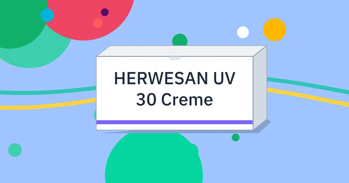 Symbolbild: Packung mit der Aufschrift HERWESAN UV 30 Creme (PZN 12353554) – Verfügbarkeit und Bezug in Apotheken in Frankfurt am Main