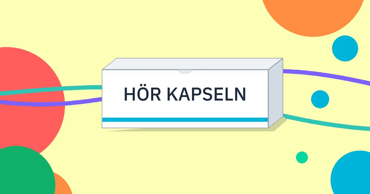 Symbolbild: Packung mit der Aufschrift HÖR KAPSELN (PZN 02848680) – Verfügbarkeit und Bezug in Apotheken in Frankfurt am Main
