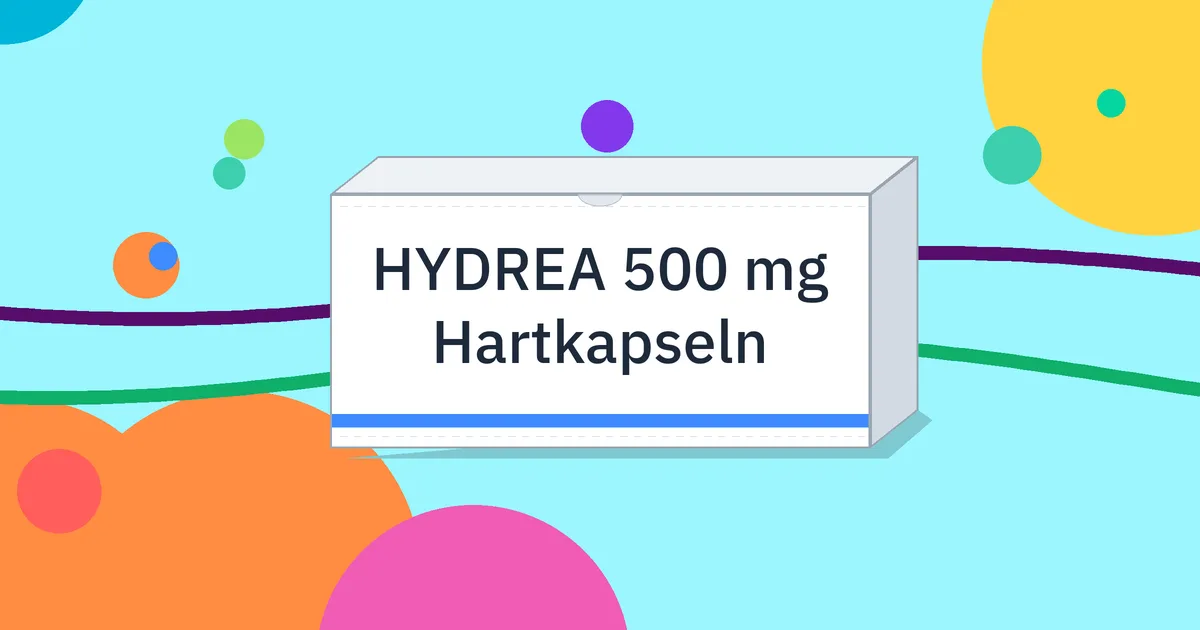 Symbolbild: Packung mit der Aufschrift HYDREA 500 mg Hartkapseln (PZN 14140029) – Verfügbarkeit und Bezug in Apotheken in Frankfurt am Main