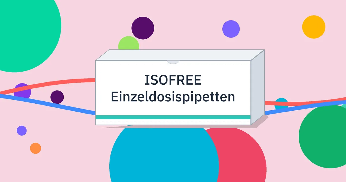 Symbolbild: Packung mit der Aufschrift ISOFREE Einzeldosispipetten (PZN 12440098) – Verfügbarkeit und Bezug in Apotheken in Frankfurt am Main