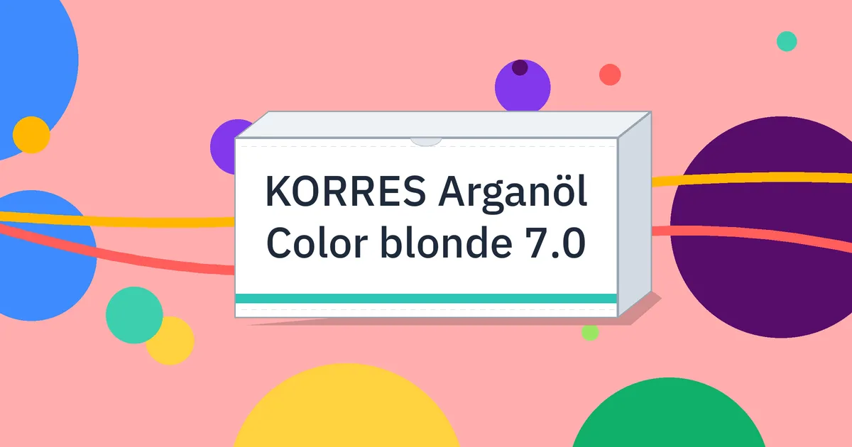 Symbolbild: Packung mit der Aufschrift KORRES Arganöl Color blonde 7.0 (PZN 12451417) – Verfügbarkeit und Bezug in Apotheken in Frankfurt am Main