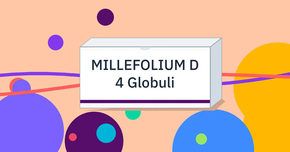 Symbolbild: Packung mit der Aufschrift MILLEFOLIUM D 4 Globuli (PZN 17903321) – Verfügbarkeit und Bezug in Apotheken in Frankfurt am Main