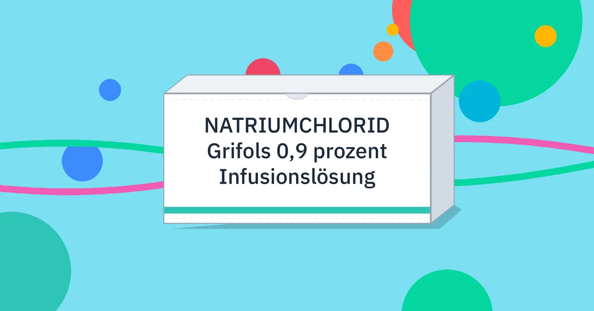 Symbolbild: Packung mit der Aufschrift NATRIUMCHLORID Grifols 0,9 prozent Infusionslösung (PZN 19394929) – Verfügbarkeit und Bezug in Apotheken in Frankfurt am Main