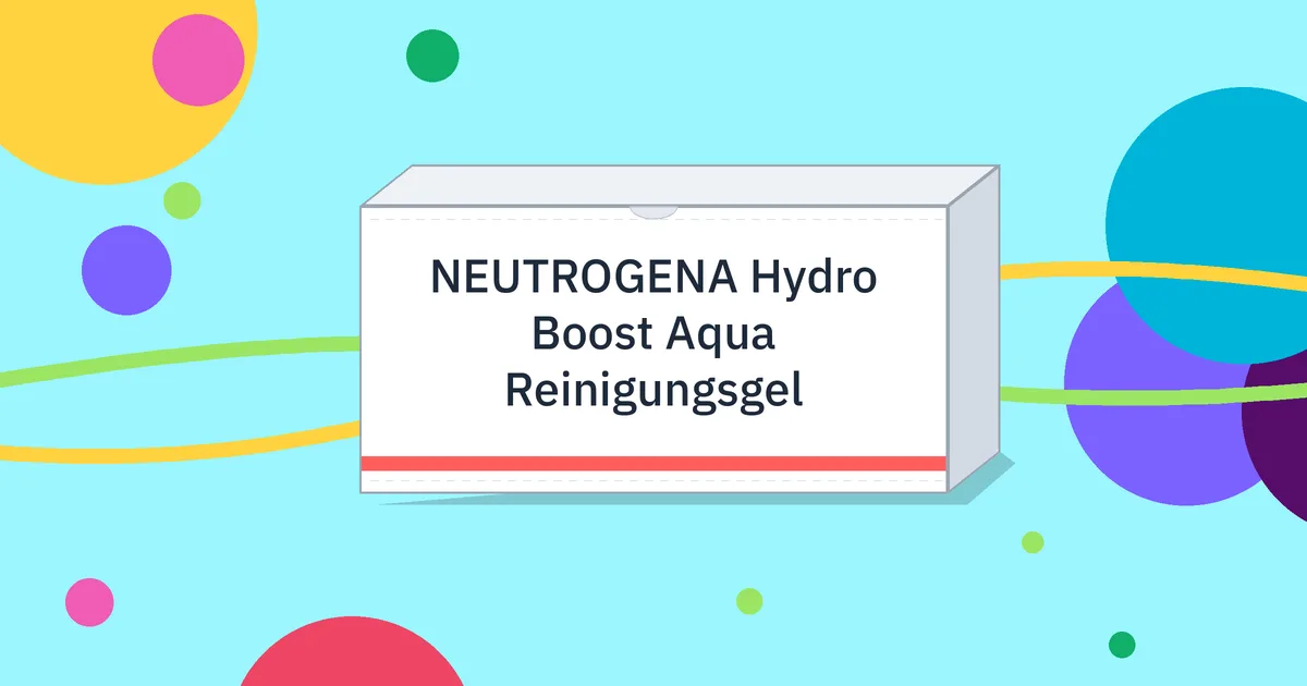 Symbolbild: Packung mit der Aufschrift NEUTROGENA Hydro Boost Aqua Reinigungsgel (PZN 13725644) – Verfügbarkeit und Bezug in Apotheken in Frankfurt am Main